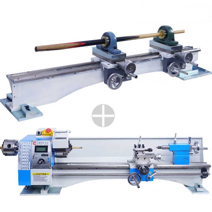 Double Chuck Billiard Cue Lathe - Precision & Versatility