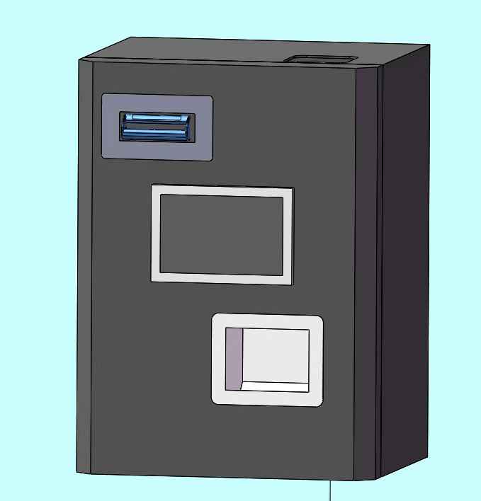 Smart Cash Payment System Cash Change Machine Self Ordering Cash Change ...