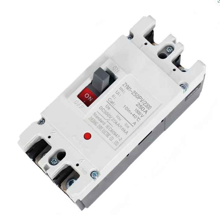 2 Poles Mccb 500V 1000V MCCB PV Solar Moulded Circuit Breakers for ...