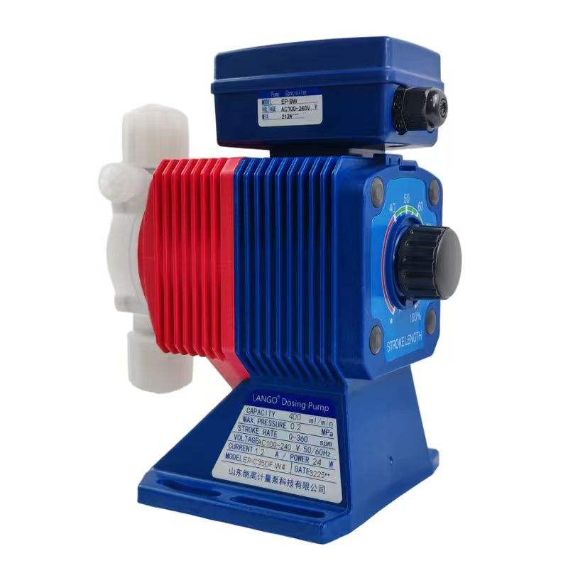 Lango High Pressure Diaphragm Metering Pump Precisely Adjusted by Hand ...