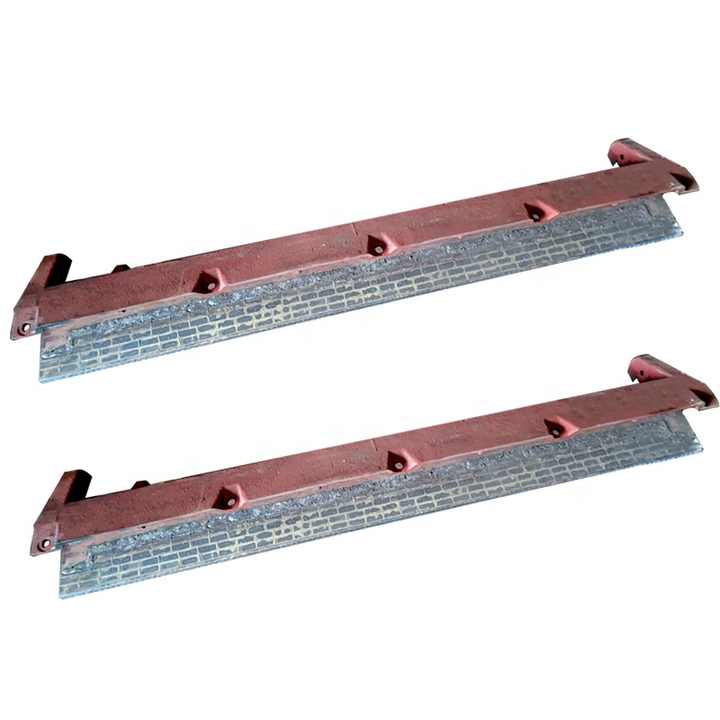 Plate Wear Hard-facing Plates With Hard Alloy for Railway Ballast ...