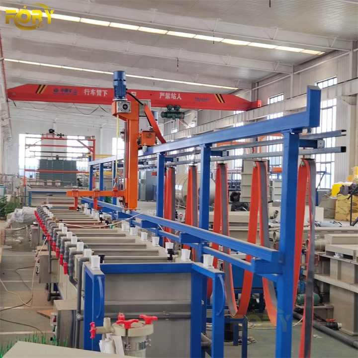 Electro Galvanizing Line / Bolt Galvanizing Machine / Zinc Galvanizing ...