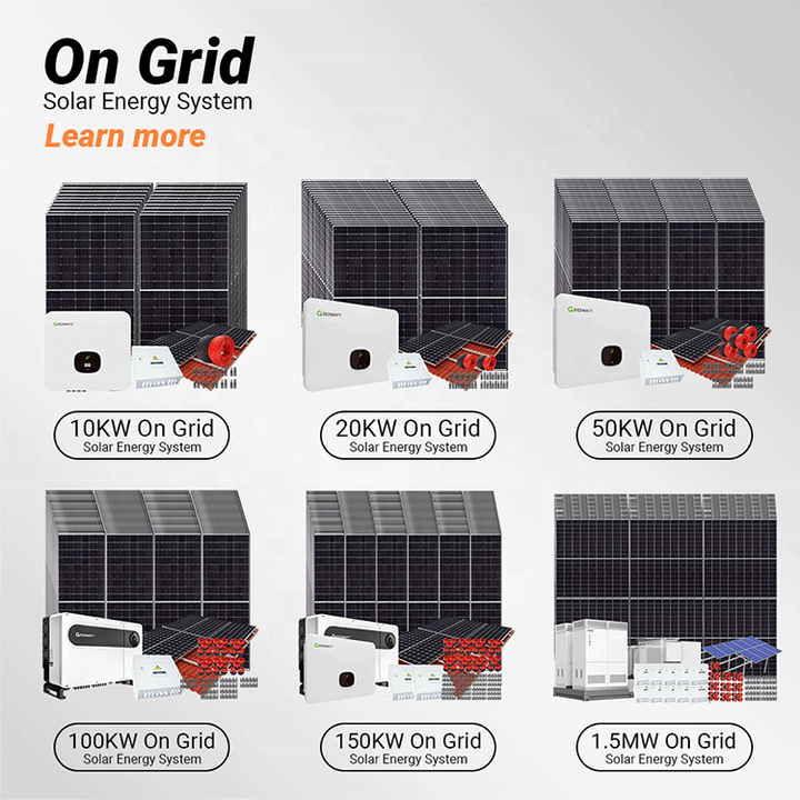 Complete Solar System 15kw to 200kw off Grid with Battery