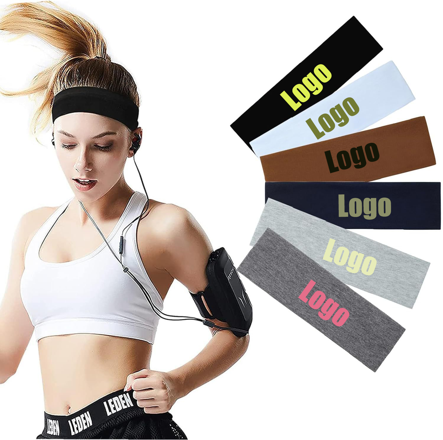 Stylish Designs & Premium Quality men white elastic headbands for ...