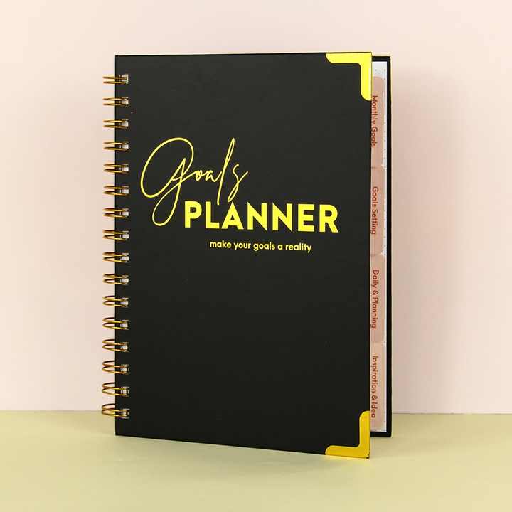 A5 Lined Planner Paper Goal Logo Book Printing Supplies Inspirational ...