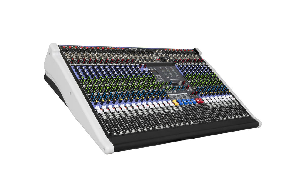 24-Channel Professional Audio Console Mixer-Powered Digital Sound Craft ...
