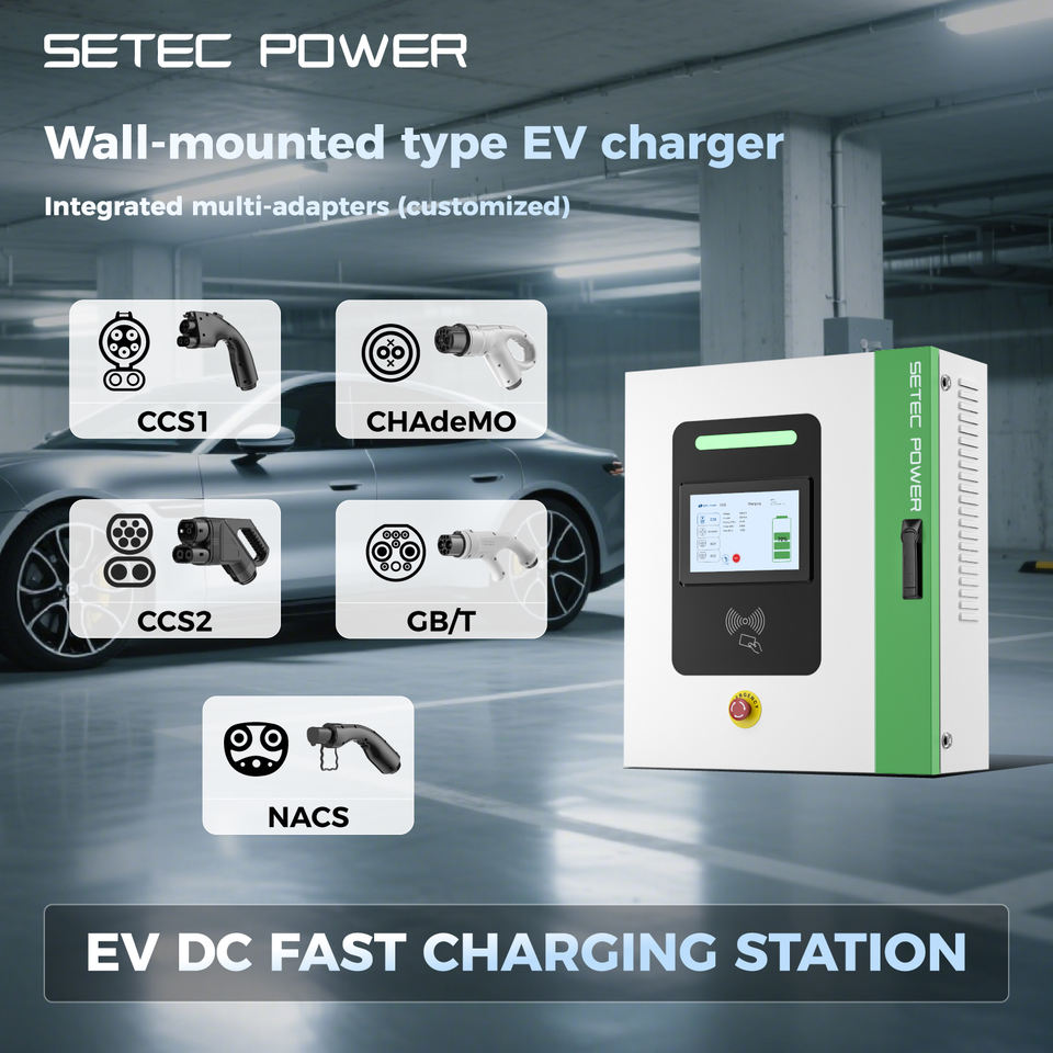 SETEC POWER PowerBox 10kW/20kW/30kW/60kW WallBox Level 3 Fast Dc Ev ...