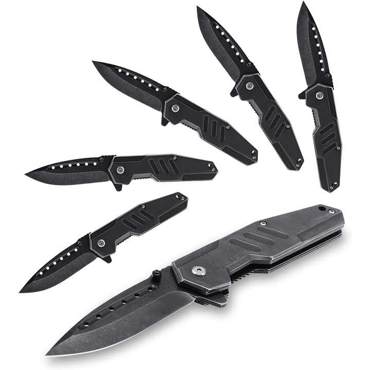 Folding Pocket Tactical Knife for Camping Hunting Hiking Fishing Indoor ...