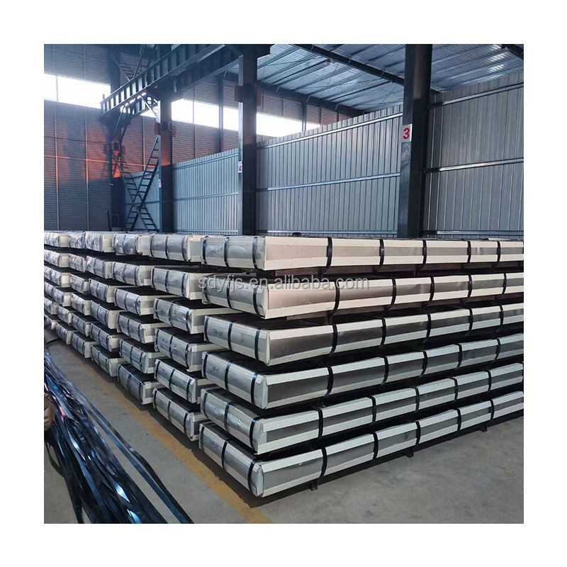 Corrugated Galvanized Steel Sheets Regular Spangle ASTM Certified DX51D ...