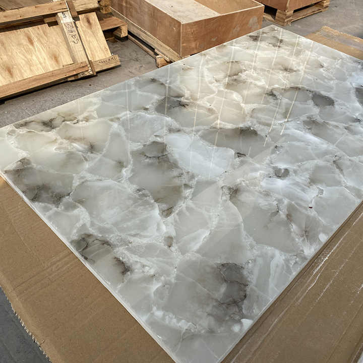 Transtones Translucent Onyx Acrylic Wall Panels - Faux Stone Design ...