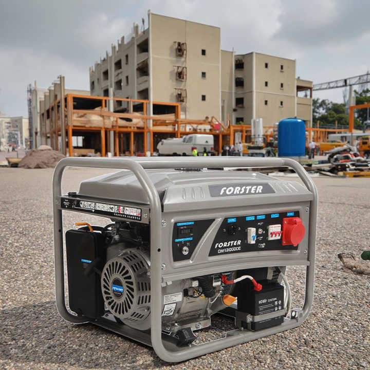 Silent Single Phase Gasoline Generator 3000W Standby Electric Power ...