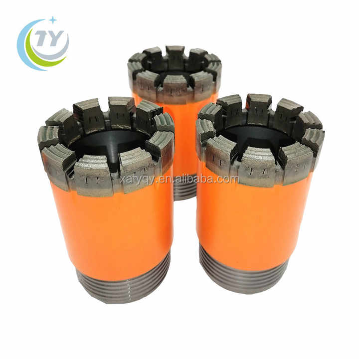 Different Types Forged Diamond Core Drill Bits for Geological Sample Coring