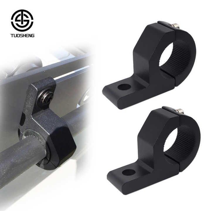 Universal Led Light Bar Brackets Fit on 0.75" 1" 1.25" Bull Bars Roof ...