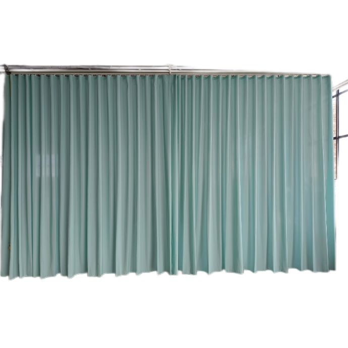 Wire Curved Ripple Fold S Fold Blackout Drapery Curtain Window Curtains ...