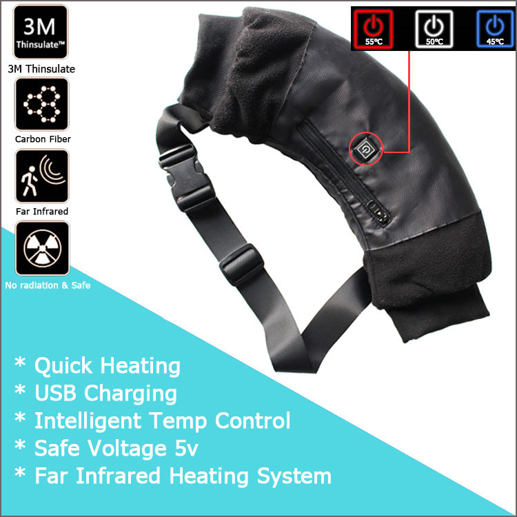 MAINIKO Battery Powered Warmer - Heated Hand Muff for Winter