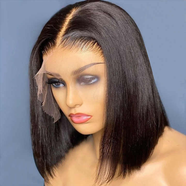 Fuxin Double Drawn Human Hair Wigs - Short, Bob Styles