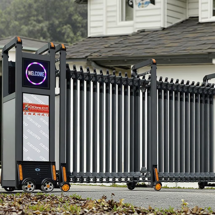 Qigong Automatic Retractable Gate Collapsible Safety Sensor Gate for ...