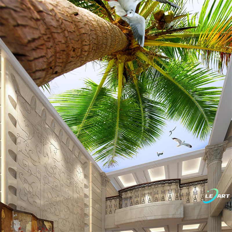 Flexible 3D Ceiling - Translucent, Perforated, and Artistic