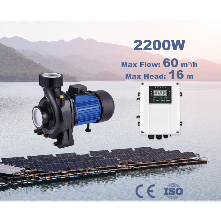 DC280V 220W Brushless DC Motor with MPPT Controller for Irrigation