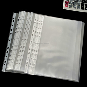 Best Selling 11 Hole A4 Sheet Protector - PP Transparent Folder 40micron