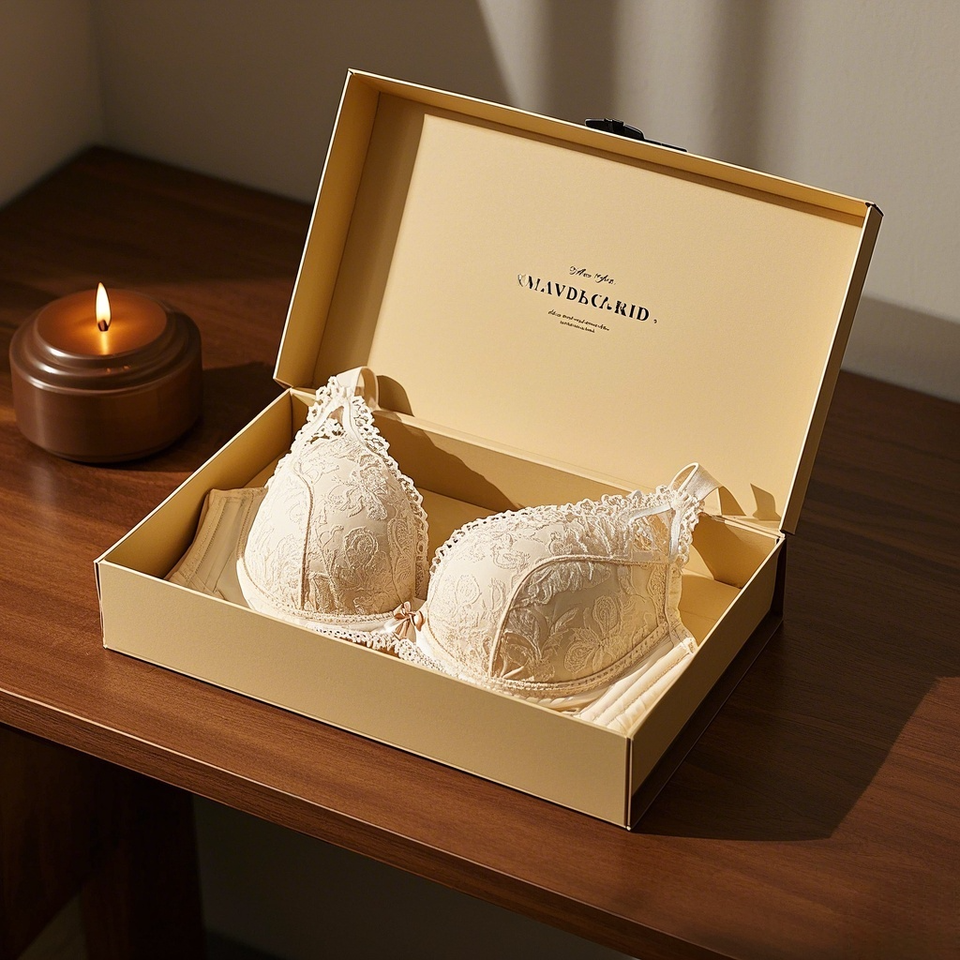Luxury Women's Corrugated Board Bra Lingerie Gift Packaging Boxes ...