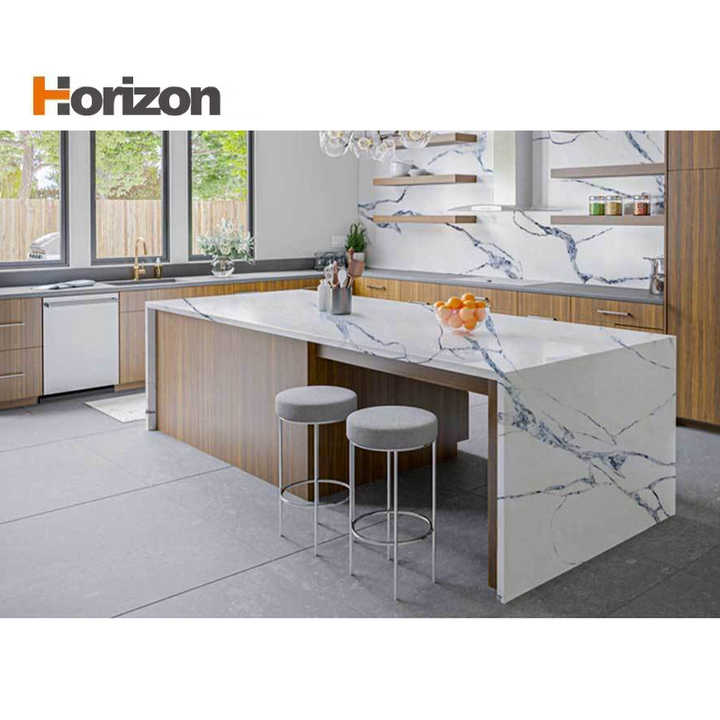 Horizon Quartz Stone Slab - Durable, Heat-Resistant Surface