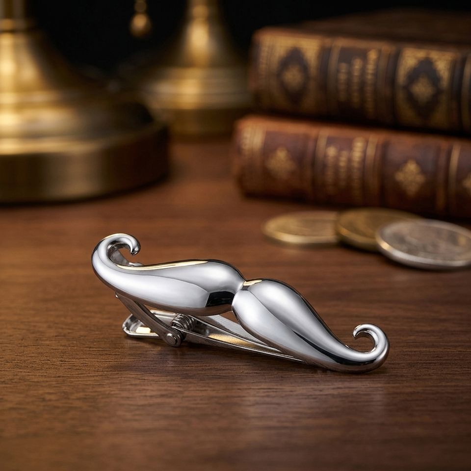 Wholesale Mustache Interesting Novelty Tie Clips Custom Mens Suit Shirt ...