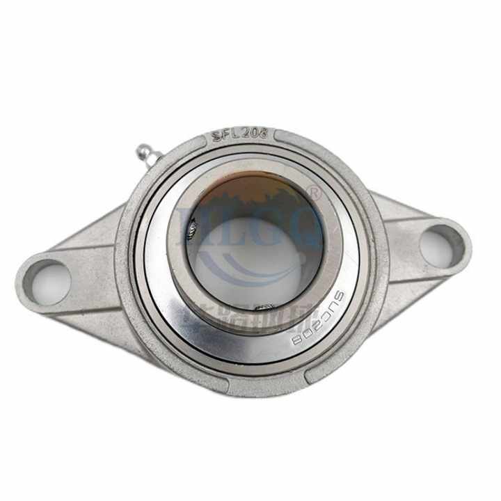 High QualityTwo Hole Flange Housing Bearing Ss420 Pillow Block Bearing ...