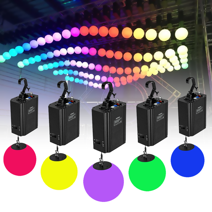 RGB Stage Kinetic Ball Light System for Disco Club Party