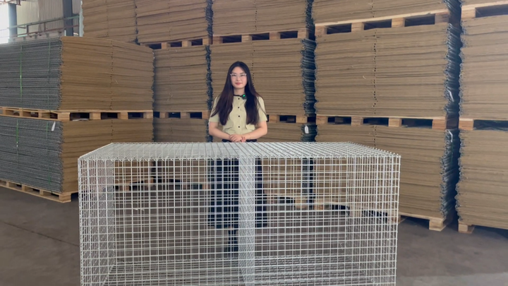Galvanized Welded Gabion Box Mesh 1x1x2 Gabion Basket Stainless Steel ...