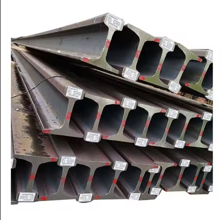 China Supplier Railroad Steel Rail 43kg/m 50kg/m 60kg/m 75kg/m U75v ...