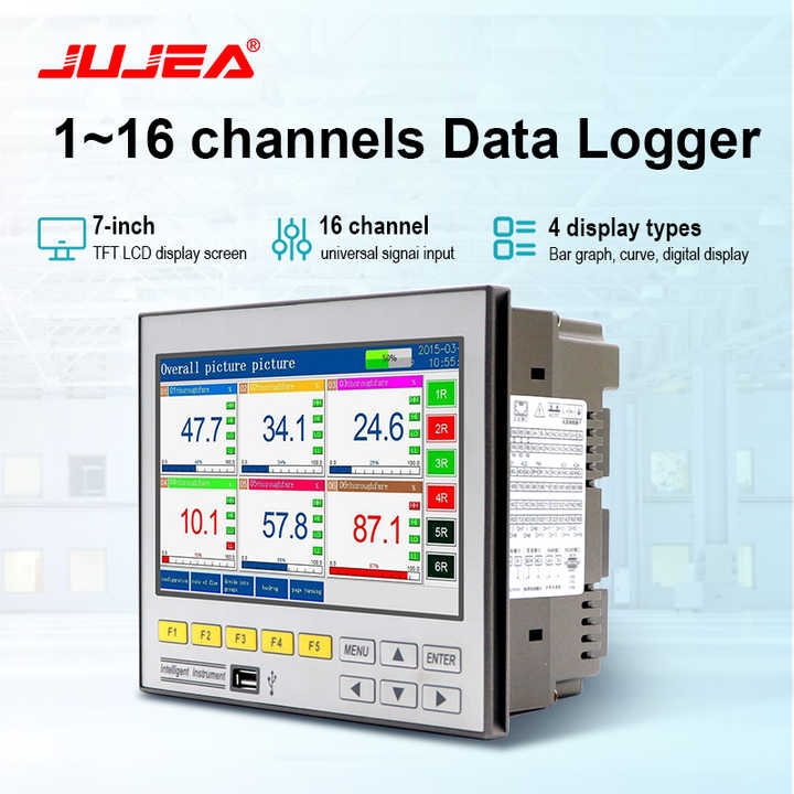 16 Channel USB Data Logger Customizable OEM Support for Temperature DC Voltage Current Data ...
