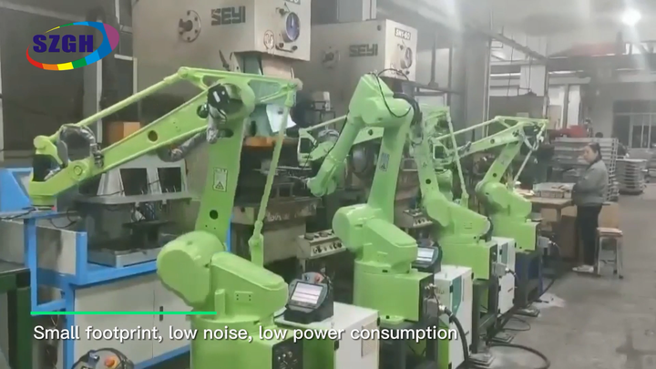 mini industri robot arm 6 Axis Industrial Pick and place robot arm ...