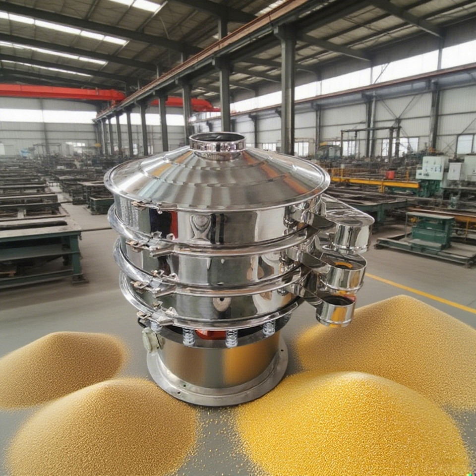 Heavy-Duty Automatic Stainless Steel Screening Machine for Agriculture ...