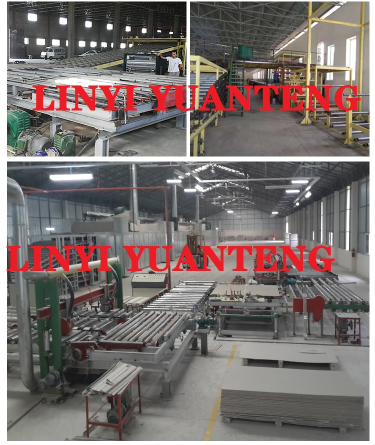 Gypsum board production line Products from Linyi Yuanteng International ...