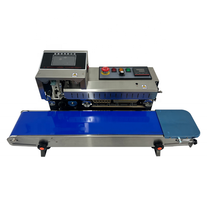 YS Semi-Automatic Bag Sealing Machine with Wheel Printer PLC Control ...