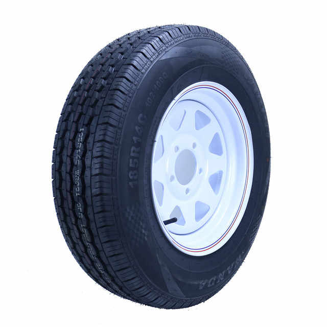185R14C 8PR Trailer Tyre and Rim - Durable and Reliable