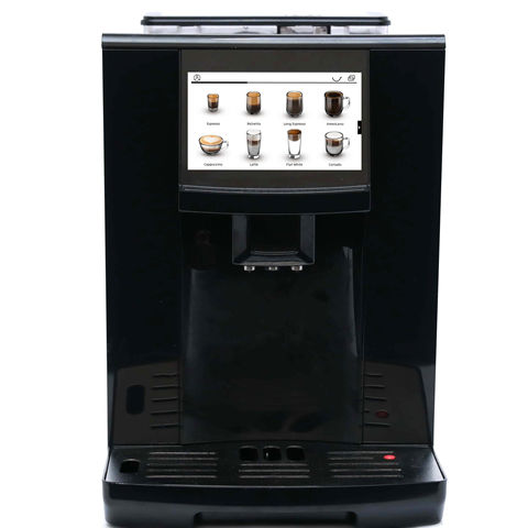 Professional Commercial Automatic Espresso Machine With Grinder & 19 ...