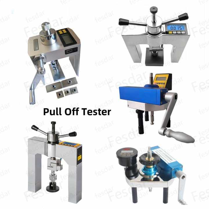 High-Precision Pull-Off Adhesion Tester Multifunctional Digital Bond ...
