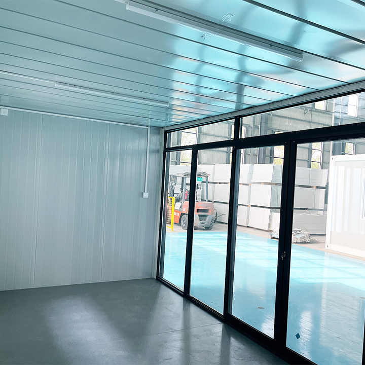 Glass Wall Container Home Movable Modular Prefabricated House for ...