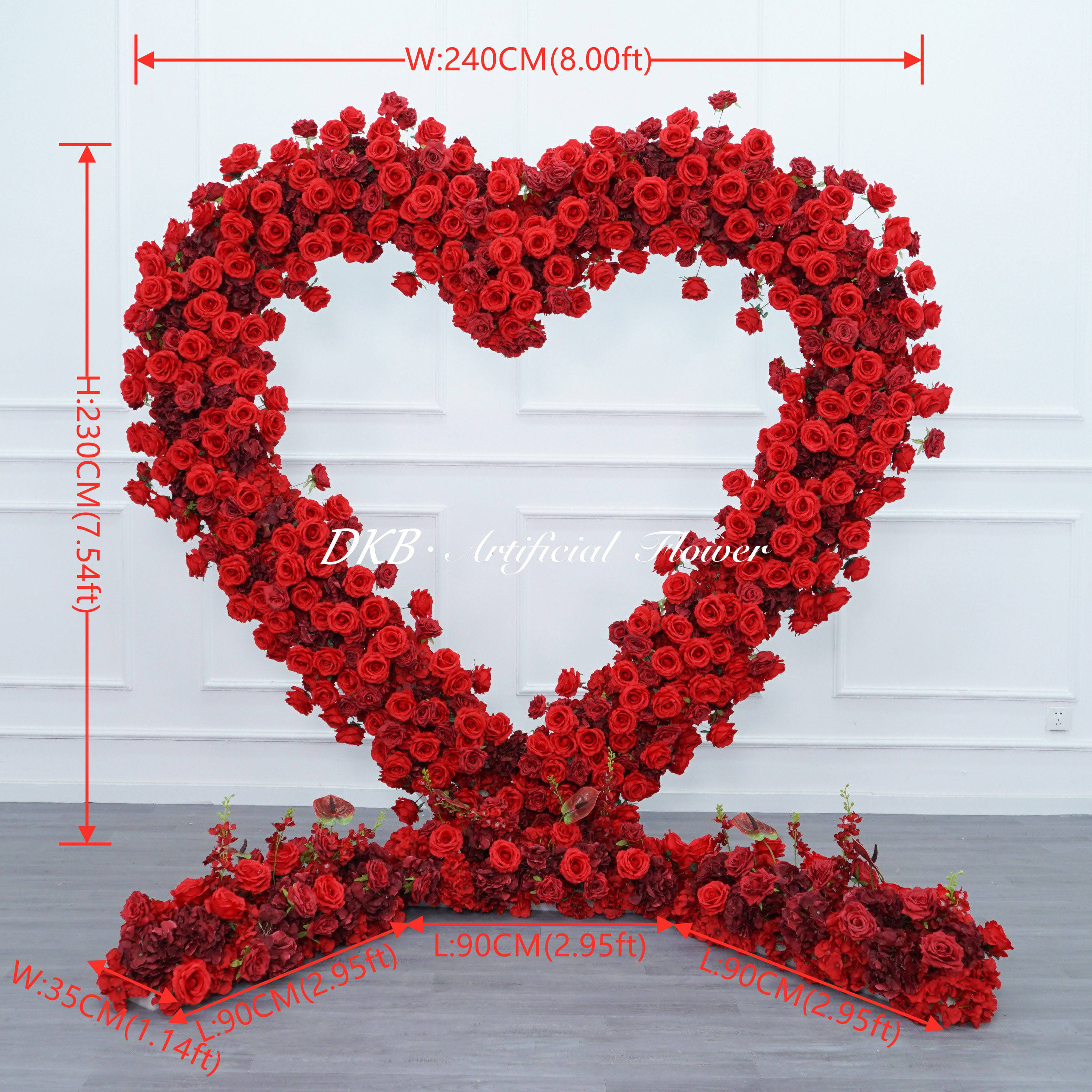 How to Choose the Best Roses Heart Arch Complete for Your Event