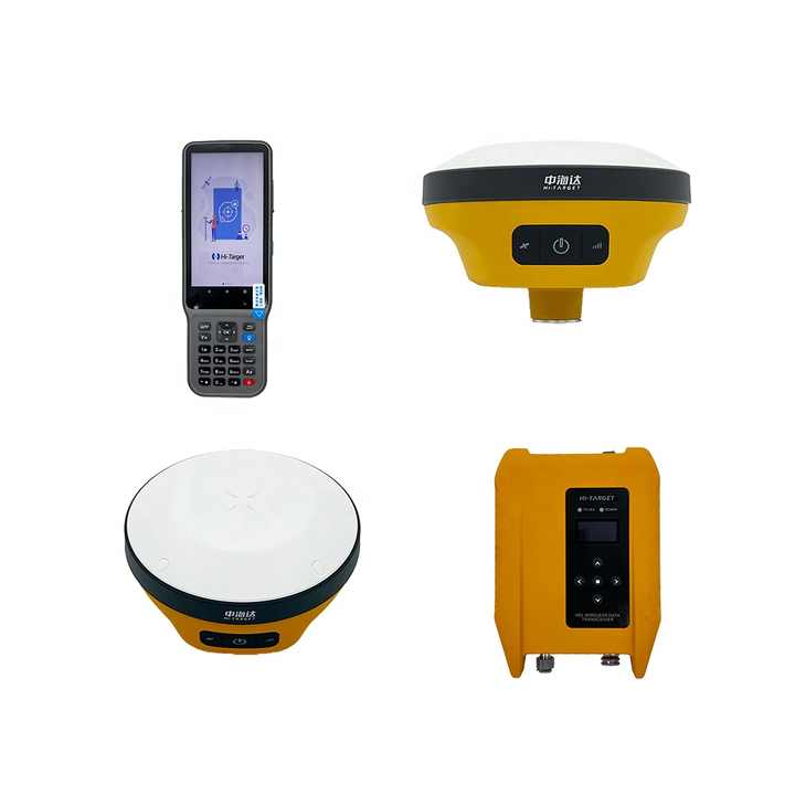 Hi-Target V200 GNSS Receiver with 1408 Channels and IMU Customizable OEM Support for GPS RTK ...