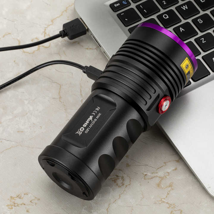 Alonefire H42 45W UV Flashlight - Durable & Powerful