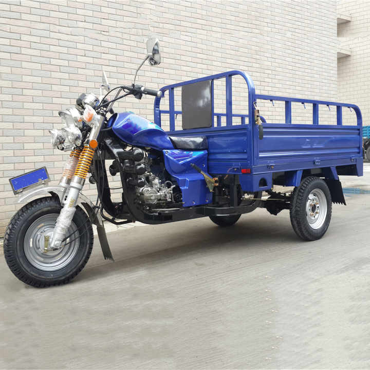 Gasoline Engine Cargo Tricycle 300CC - 2 Seat Adult Tricycle