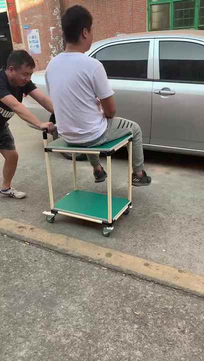 Truck with Wheels Lean Pipe Multi-layered Trolley Anti-static Lean Pipe ...