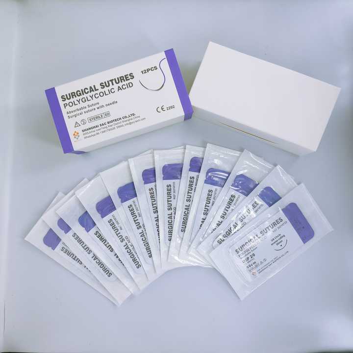 Veterinary Suture with Needle Pet Suture Kit PGA/pdo/silk/nylon/catgut ...