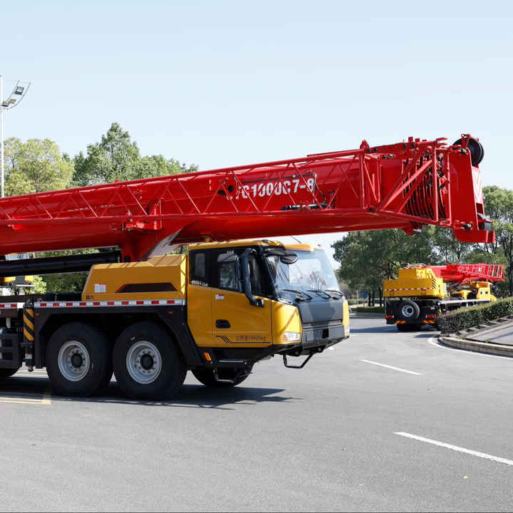100 Ton Truck Crane STC1000C5-8 Powerful Hydraulic Mobile Crane for ...
