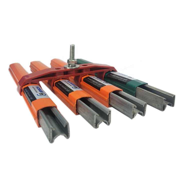 125A Galvanized Steel Conductor Rail for Conductix Busbar System ...