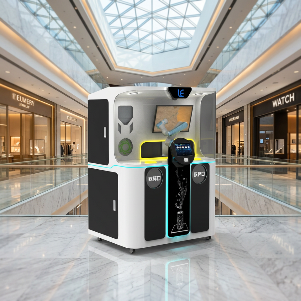 AI Intelligent Robot Barista Commercial Coffee Vending Machine Smart ...