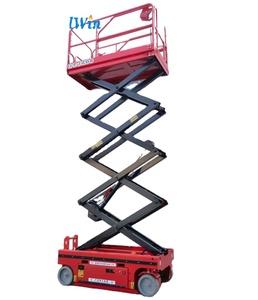 China Low Price 4m 6m 8m 10m 12m 14m Battery Handle Man Lift Equipment ...